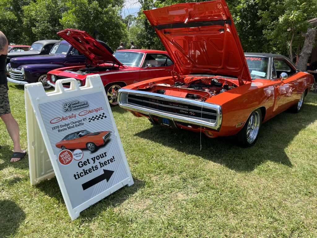Charity Charger Car Raffle & 50/50 Cancer Foundation of Saskatchewan